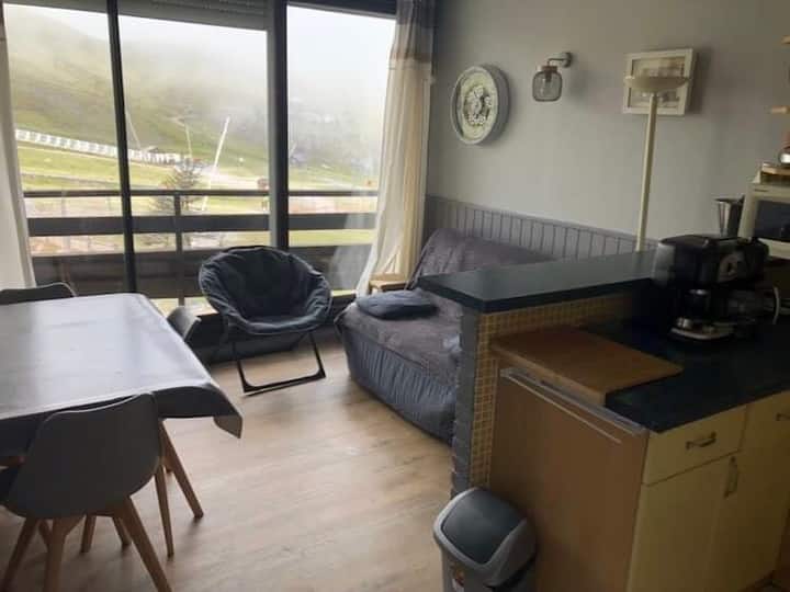 Appartement Avec Balcon Donnant Sur Les Pistes - La Pierre Saint Martin