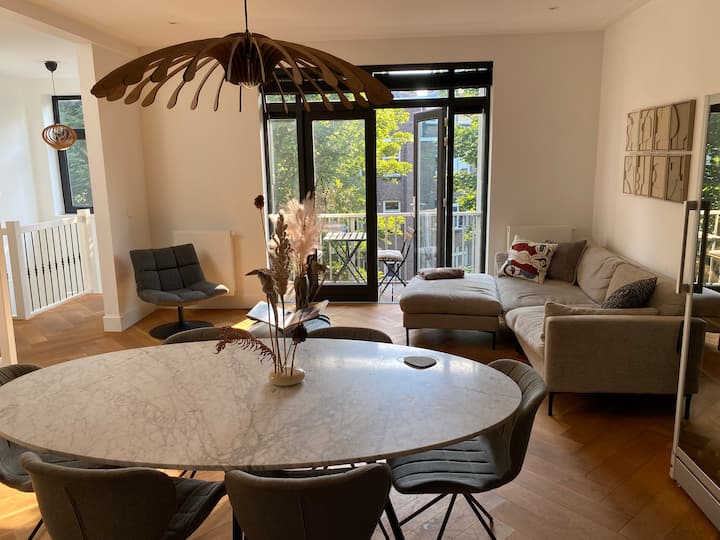 Modern Apartment With Terrace Next To Vondelpark - Amsterdam