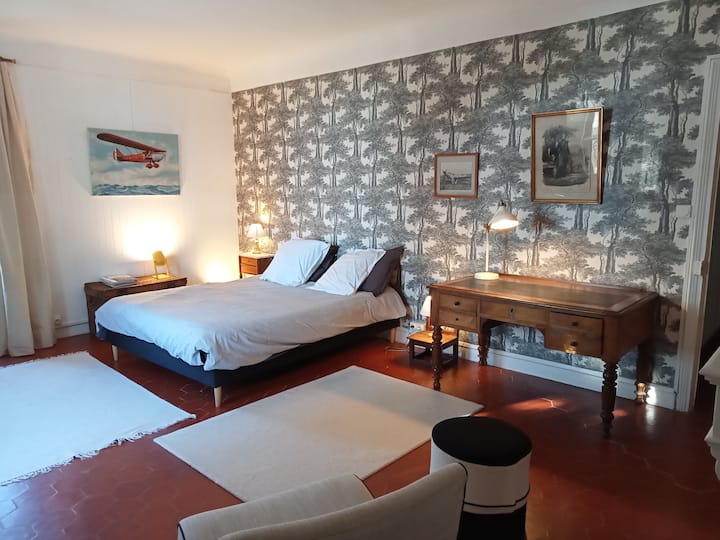 Le Mas Palegry : Chambre N°2 Côté Jardin - Perpignan