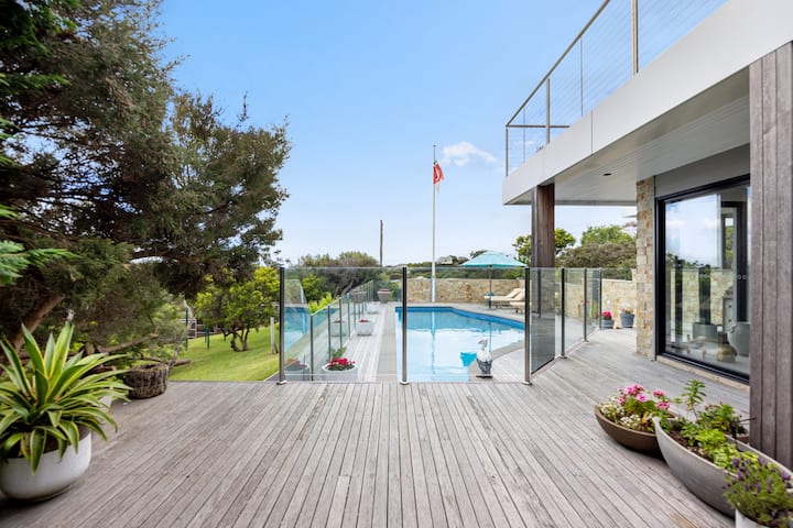 Breathtaking 3 Levels, Pool, Backbeach, Portsea - Portsea