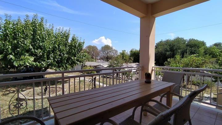 Corfiot House, Garden View Terraces, Parking - Corfou