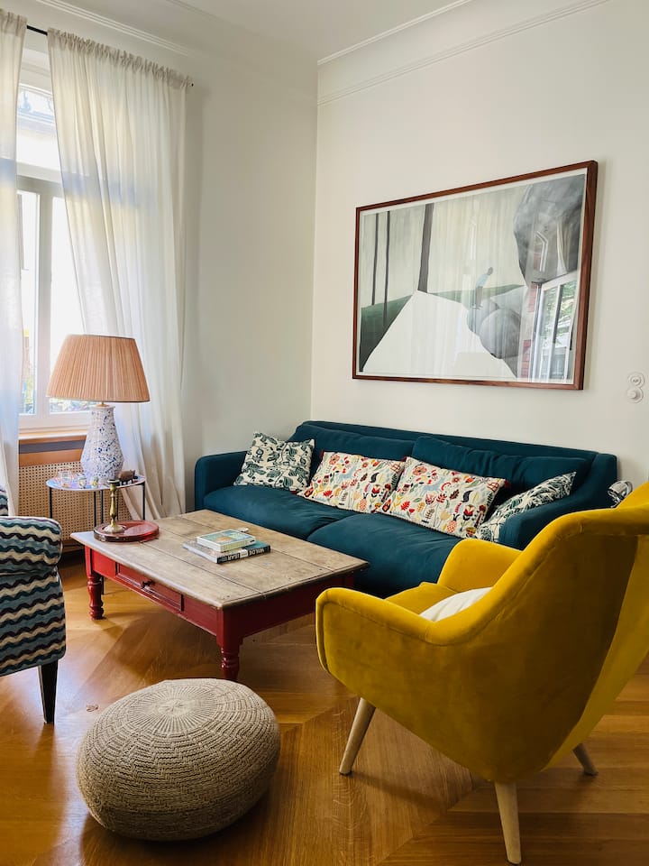 Designer Wohnung Am Englischen Garten + Parkplatz - Munich