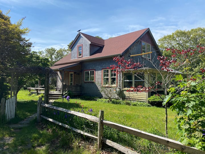 Oak Bluffs  Cottage Near The Lagoon Pond. - Oak Bluffs, MA