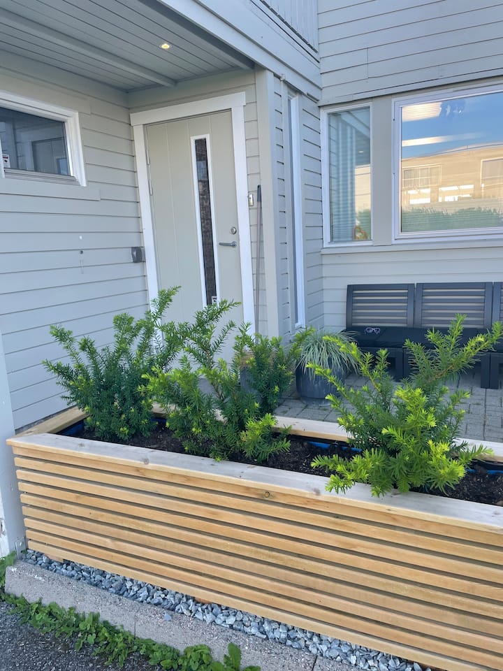 Trivelig Rekkehus Med Skjermet Uteområde - Stjørdalshalsen