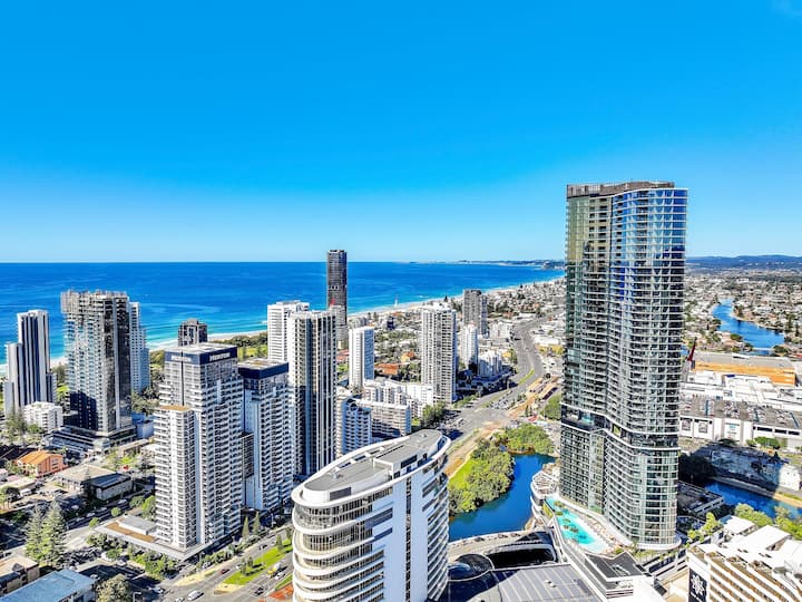 *Luxury S Casino Residence- Great River 1bdr Wi-fi - Gold Coast