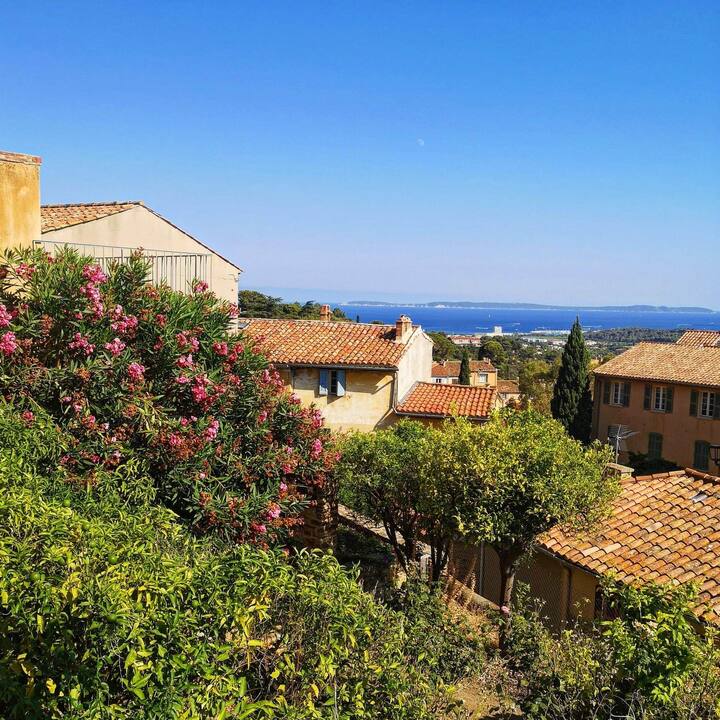 Loft Rénové Avec Superbe Vue Sur Les îLes D'or ! - Bormes-les-Mimosas