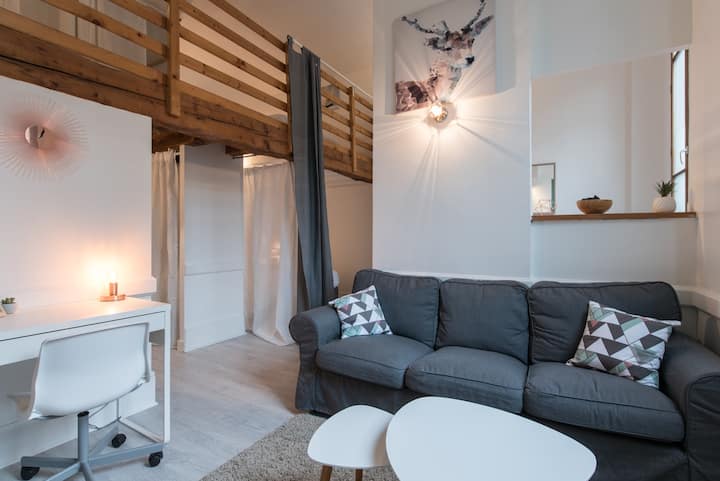 Le Scandinave - Joli Appartement 4 Pers. Part Dieu - Lyon