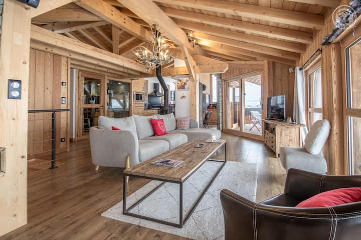 Duplex 170 M2 T5, Style Chalet - Arc 1800
