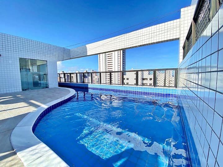 Apartamento Mobiliado Em Uma Excelente Localização - Recife