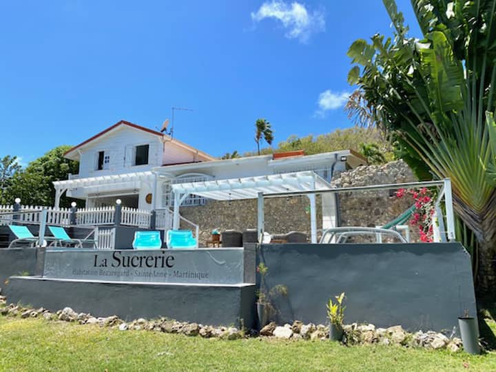 La Sucrerie, Magnifique Villa Avec Piscine - Martinique