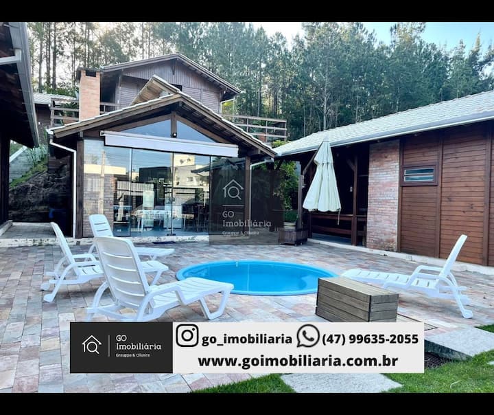 Cabana Com Piscina - 5 Min A Pé Da Praia - 04 - Pôrto Belo