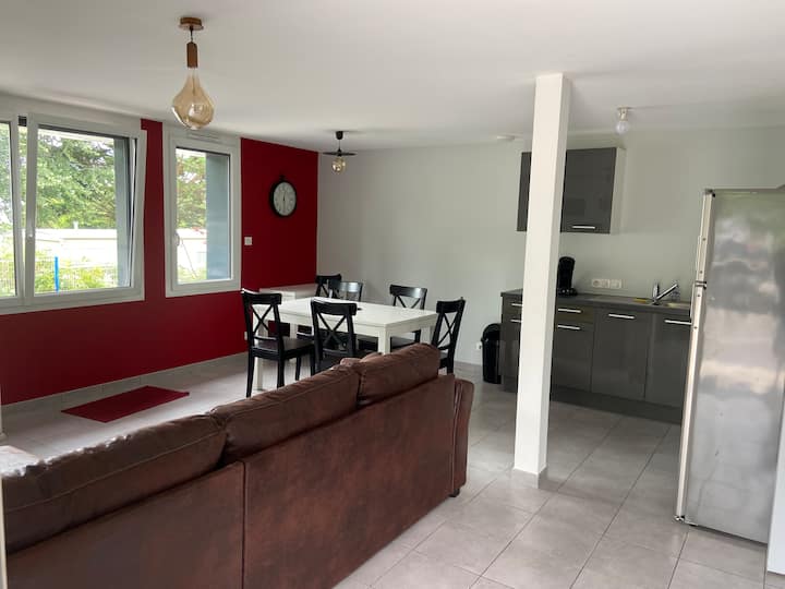 Au Bord De La Mer, Plage à 200m Parking Privé Wifi - Saint-Pair-sur-Mer