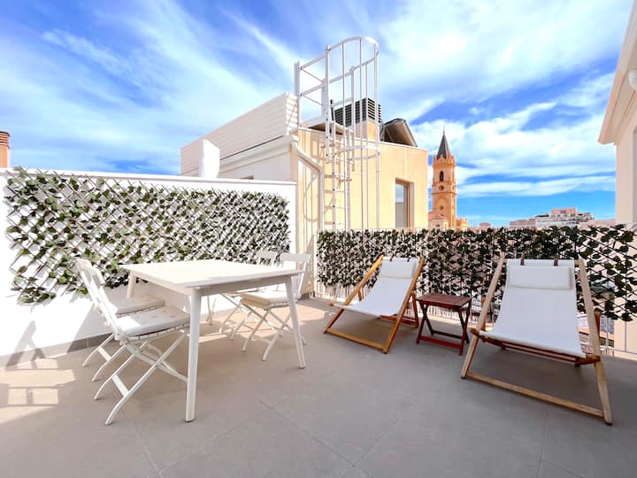 Juan De Austria Central Penthouse 4pax - Málaga