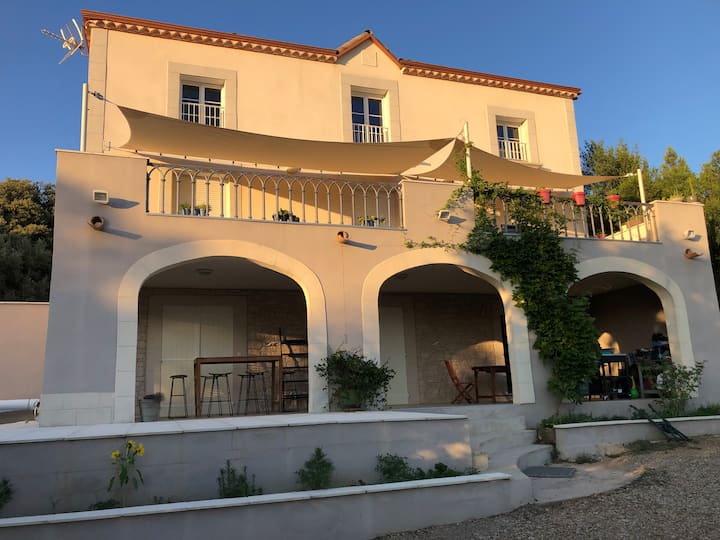 Magnifique Bastide Avec Piscine En Pleine Nature - Saint-Guilhem-le-Désert