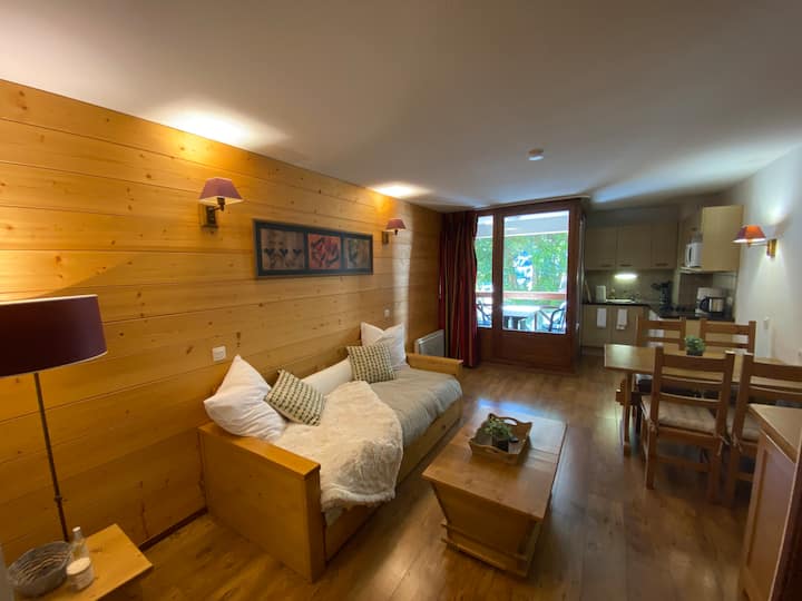 Studio Cosy - 28m² - Résidence Les Cybèles - Brides-les-Bains