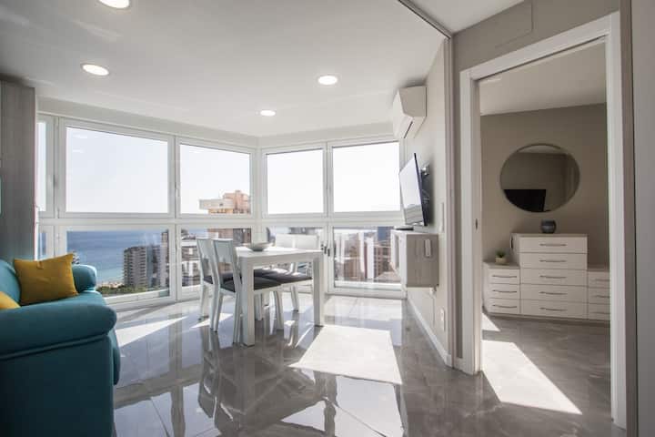 Extraordinario Apartamento En Benidorm 21º - Altea