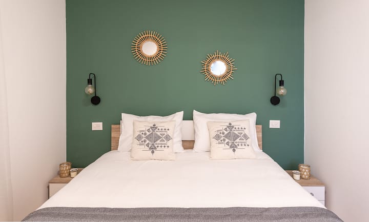Stylish 1br Apt. 5min Walk To Beach/washer/garden - Tel Aviv-Yafo
