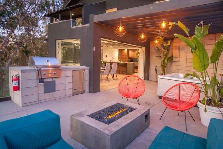 Tranquil 2bedroom, Central,  Hot Tub, Firepit, Bbq - San Diego, CA