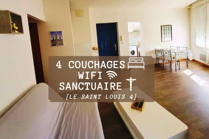 [Le Saint-louis 4] T2 Pour 4 Personnes, Sanctuaire - Lourdes