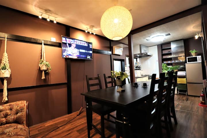 3m Stn｜private Rooftop｜4br Villa For12｜4br 2ba3toi - Asakusa