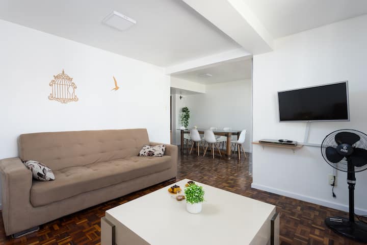 4 Dormitorios, Ar Condicionado Em Ed Frente Mar! - Balneário Camboriú