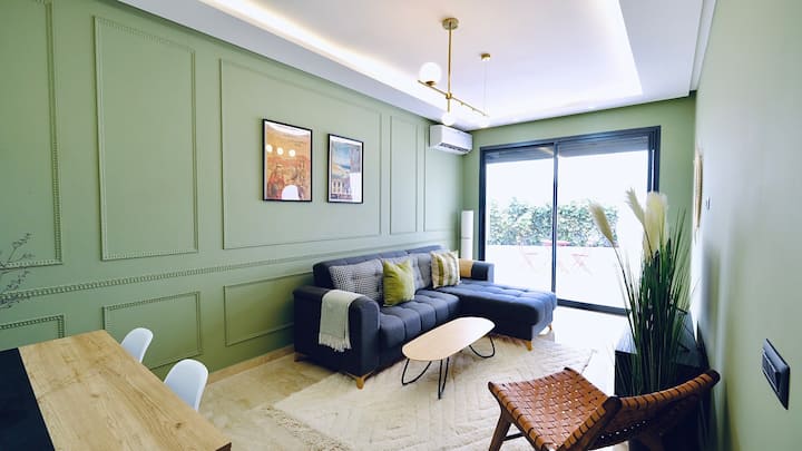 1 Bed Room Flat With Gym ! Private Parking - Casablanca