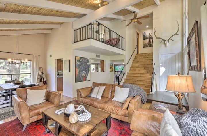Cozy Flagstaff Cabin On Golf Course With Mnt Views - Flagstaff, AZ