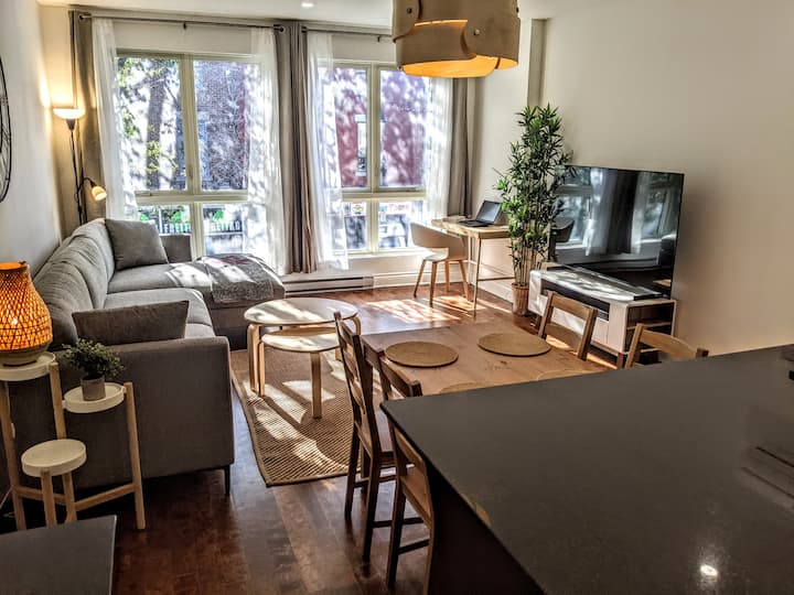 Appartement Lumineux Au Coeur De Montréal - Centre Bell