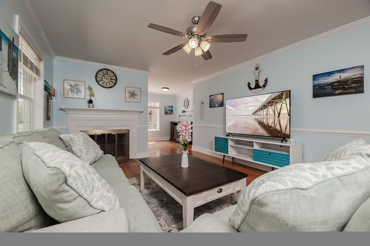 Sound Side Cheerful 4br Home In The Heart Of Mc - Morehead City, NC