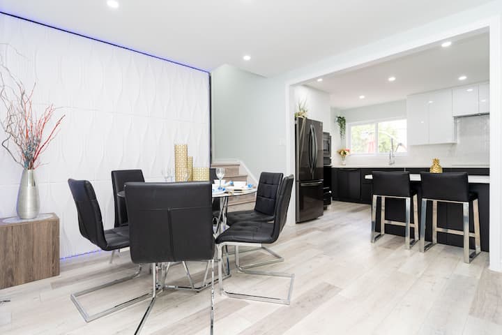 Modern 3bdr/2ba W/ Bbq |Hwy 410 | Pearson Airport - Brampton