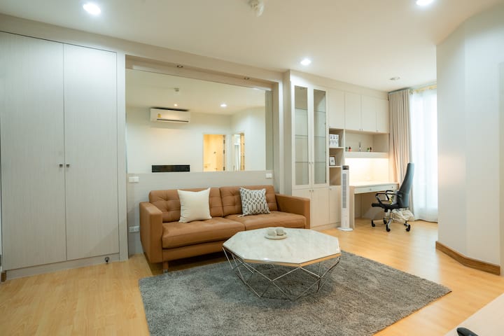 Comfort Wfh Long Stay, 5mins To Bts Ekamai+mall. - Bangkok