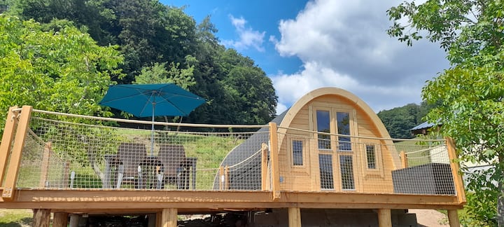 Pod Insolite En Bois Avec Terrasse Panoramique - Selva Negra