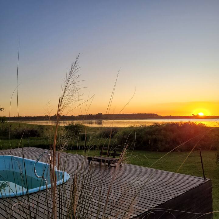 Casa Con Piscina Sobre El Lago Federación - Federación