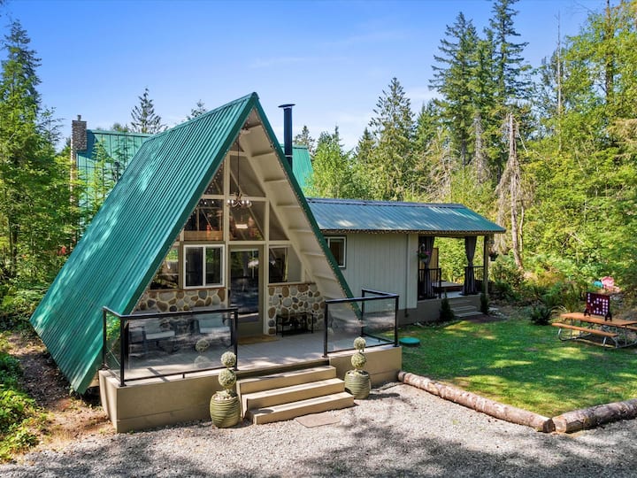 A-frame Of Mind ~Cozy Cabin Retreat In Mt. Rainier - Ashford, WA