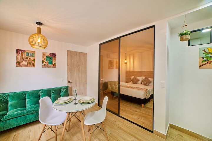 Apartaestudio Nuevo En San Fernando Cali - Cali