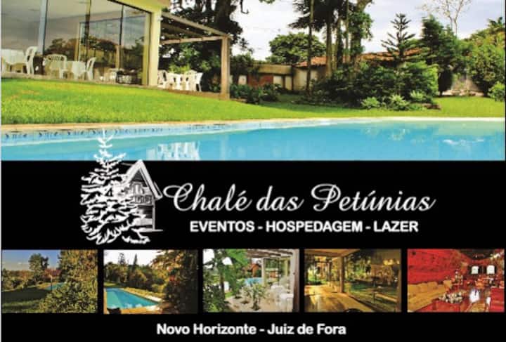 Chácara Para Temporada "Chalé Das Petúnias" Jf/mg - Juiz de Fora