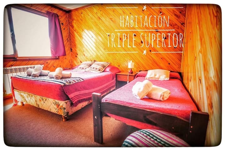 Habitación Triple En Bed And Breakfast - El Calafate