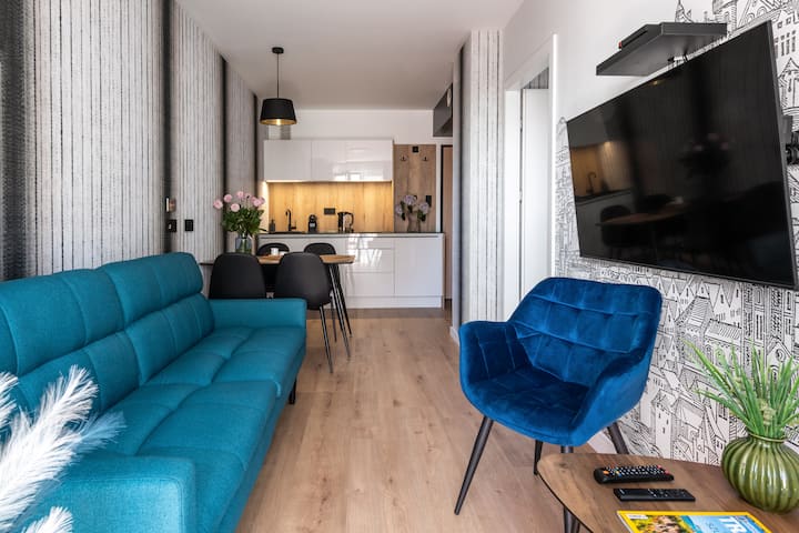 Cosy Apartment | Balcony | 2 Rooms | City Center - 克拉科夫