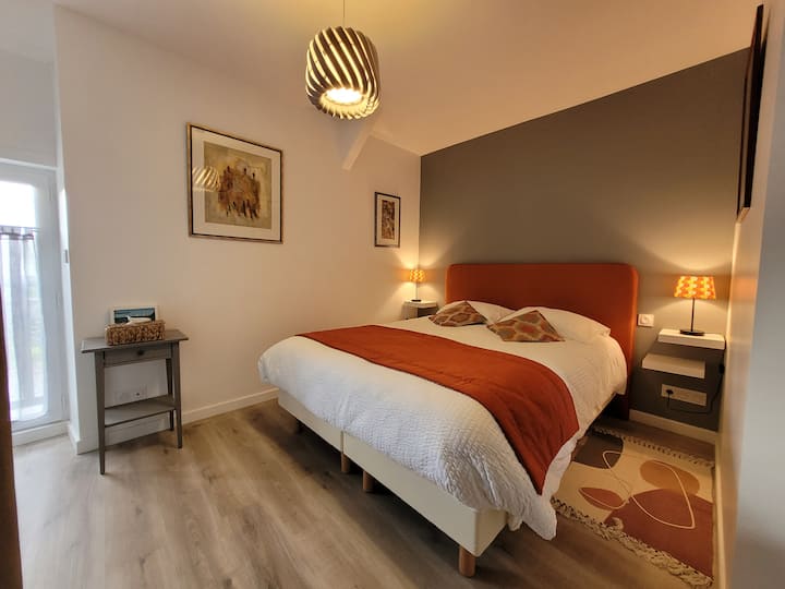 Chambre D'hôtes Brigneau, Jacuzzi Extérieur. - Moëlan-sur-Mer