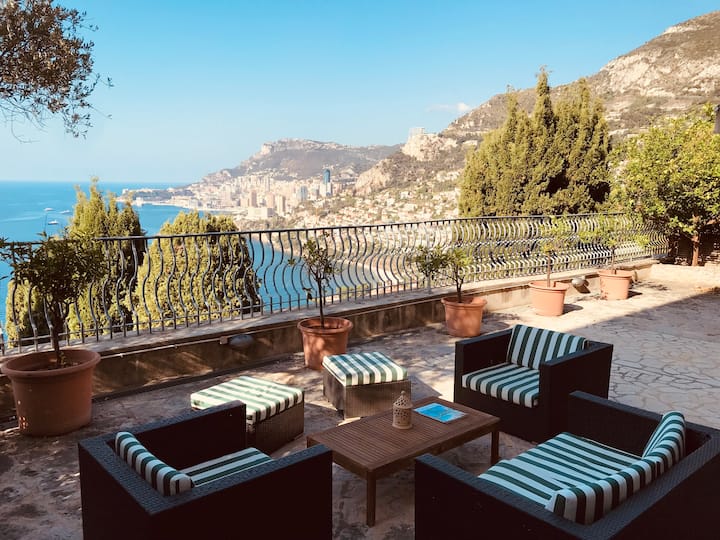 Vue Exceptionnelle Sur La Baie De Monaco. - Roquebrune-Cap-Martin