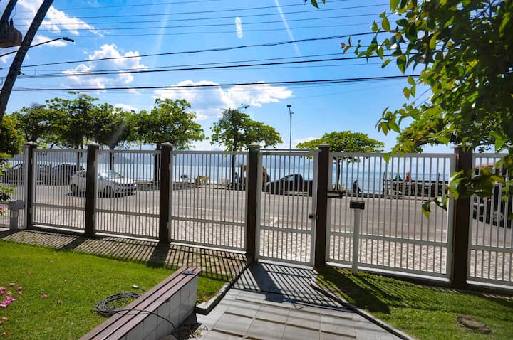 Triplex Impecável Em Frente á Orla Do Itaguá! - Ubatuba