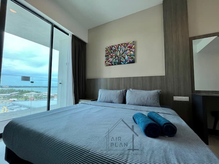 Pd D’wharf Cosy Suite 3 - Seaview (Up To 3 Pax) - Port Dickson