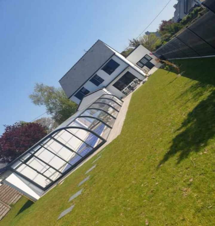 Maison Neuve Climatisée Avec Piscine Chauffée - Sarzeau