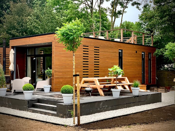 Luxe Tiny House: Dakterras En Uitzicht Op Bootjes! - Lemmer