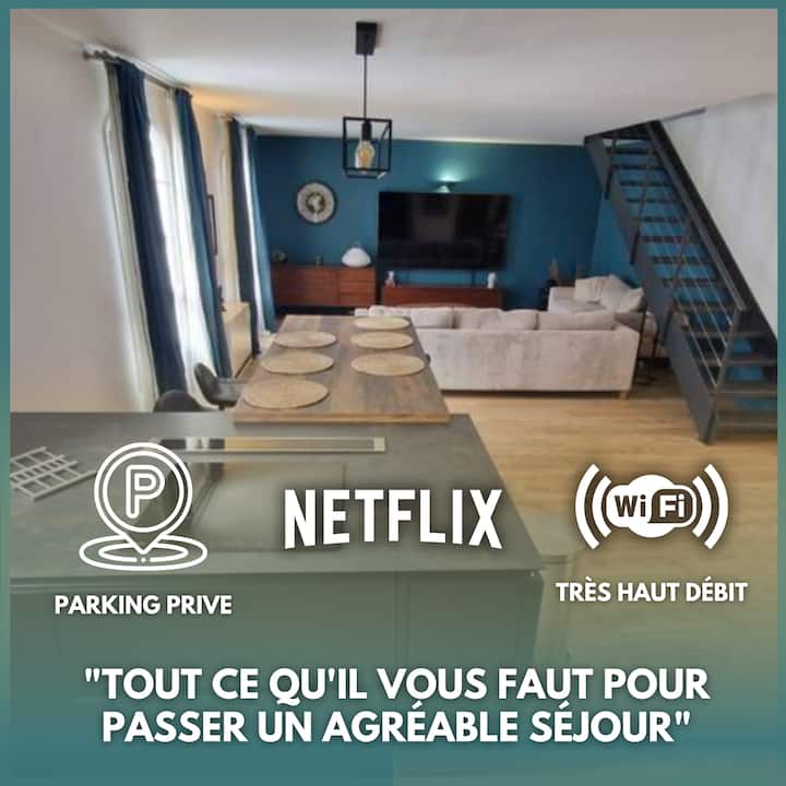 Duplex Premium – Parking Privé – Emplacement Idéal - Amiens
