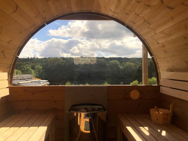 Maison Lumineuse Au Calme Avec Sauna Extérieur - Yvoir