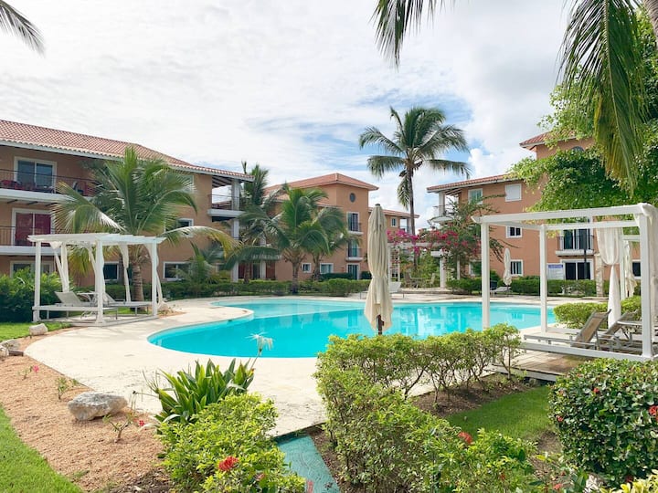 Lovely 2br Apt Near Beach With Pool & Free Shuttle - Punta Cana