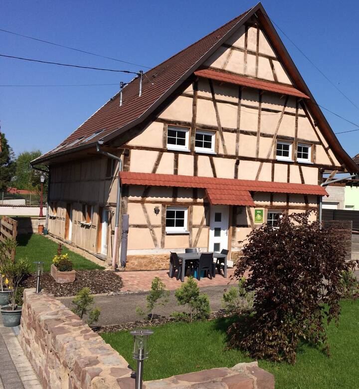 Gite Très Agréable Proche Strasbourg/obernai - Hindisheim