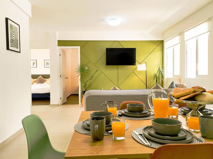Spacious & Cozy Roma/condesa 5 Minutes/homeoffice - Mexico City