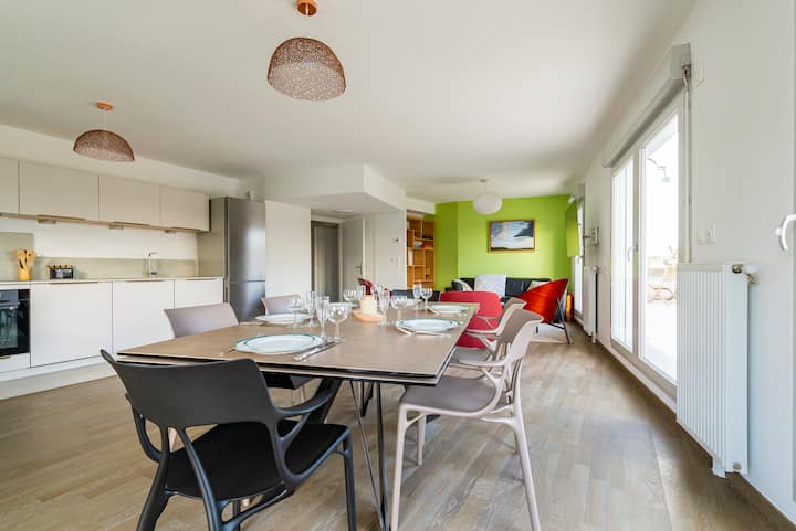 Gastro, Classé 3 éToiles, Terrasse, Vue Imprenable - Dijon
